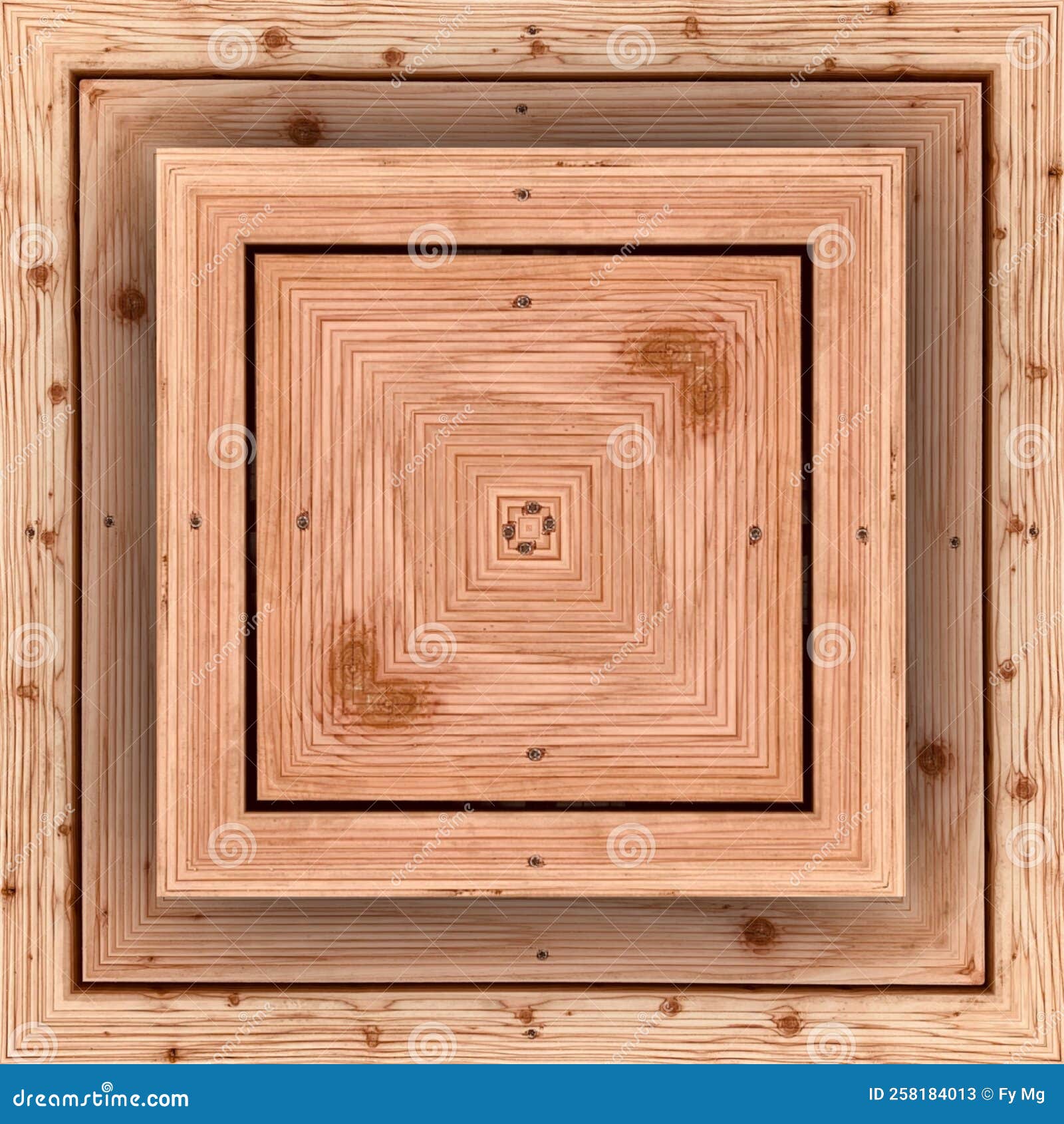 Madera De Madera Cuadrada Tableros De Textura Madera Marco Capas De ...