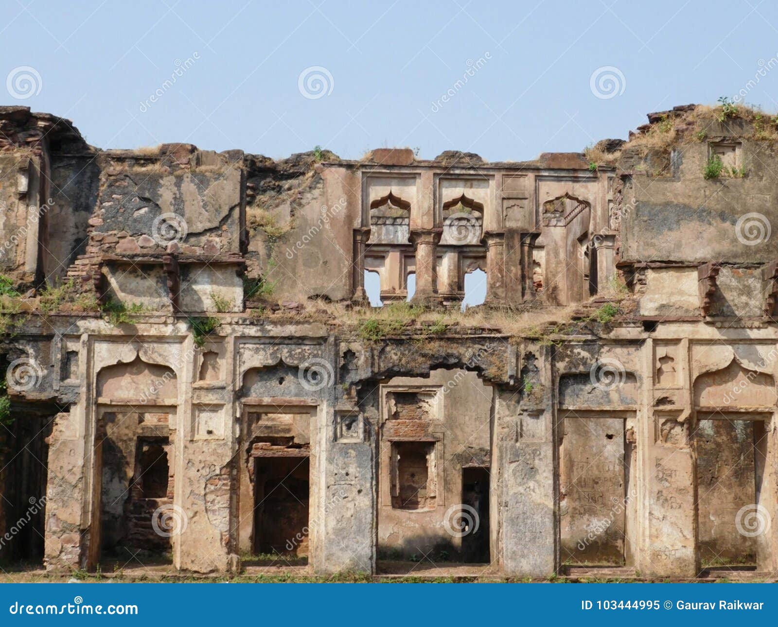 Oldest fort of india stock image. Image of fort, madhya - 103444995
