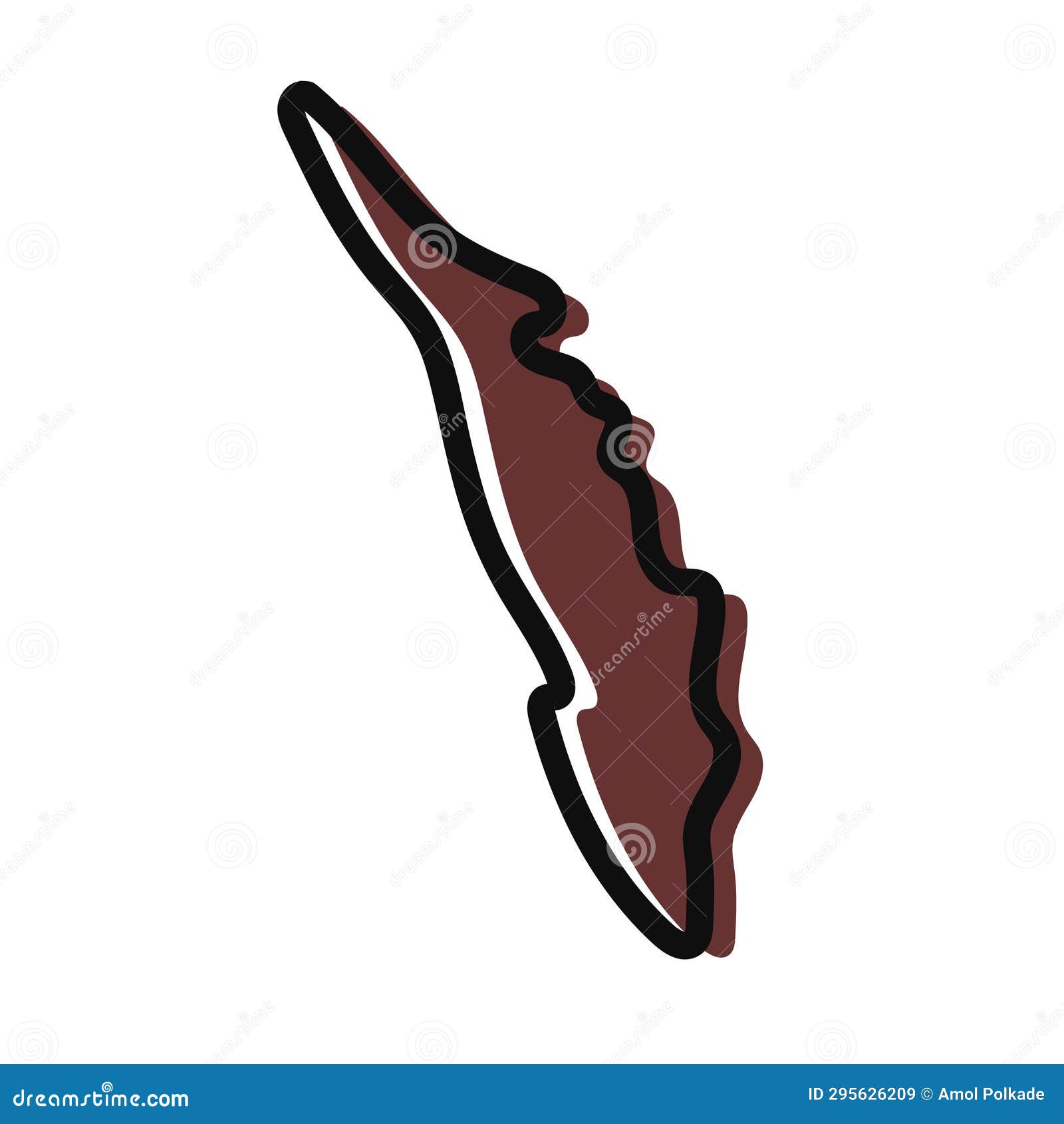 Madhya Pradesh State Map Vector Art Stock Vector - Illustration of ...