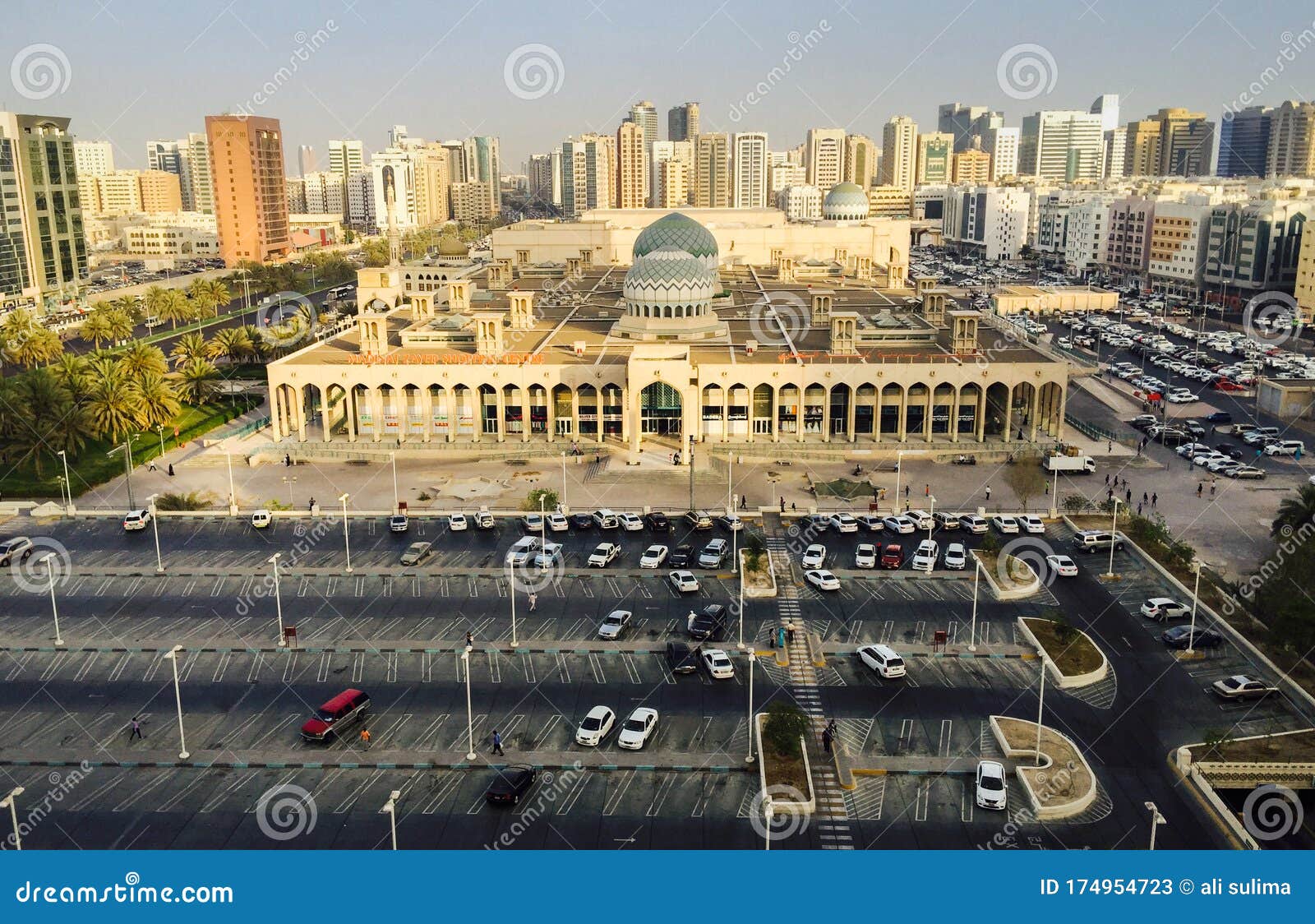 Madinat Zayed Madinat Zayed, Aby Dhabi, UAE Stock Image - Image of ...