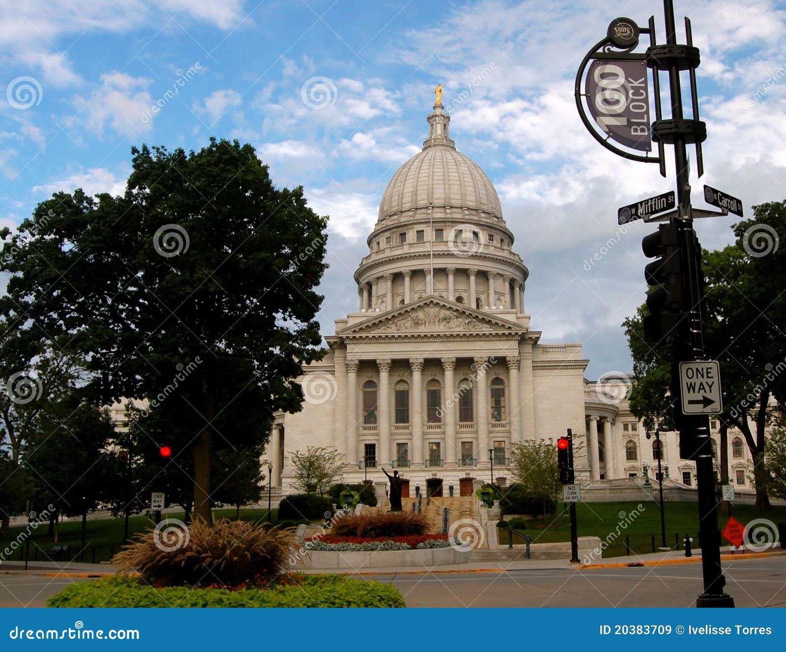 Madison Capitol stock image. Image of travel, america - 20383709