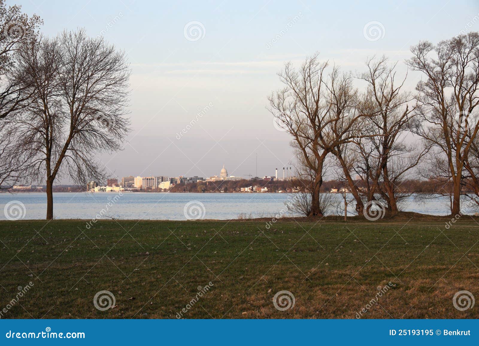Madison Downtown Skyline. Royalty-Free Stock Photo | CartoonDealer.com ...