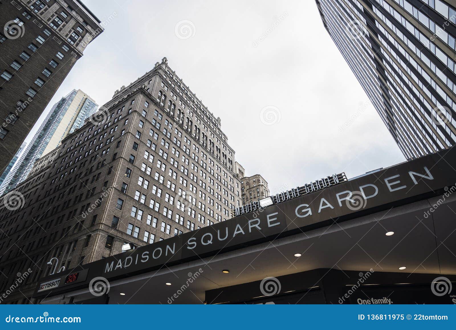 Madison Square Garden in Manhattan in New York City, USA Editorial ... Madison Square Garden in Manhattan in New York City, USA Editorial ...