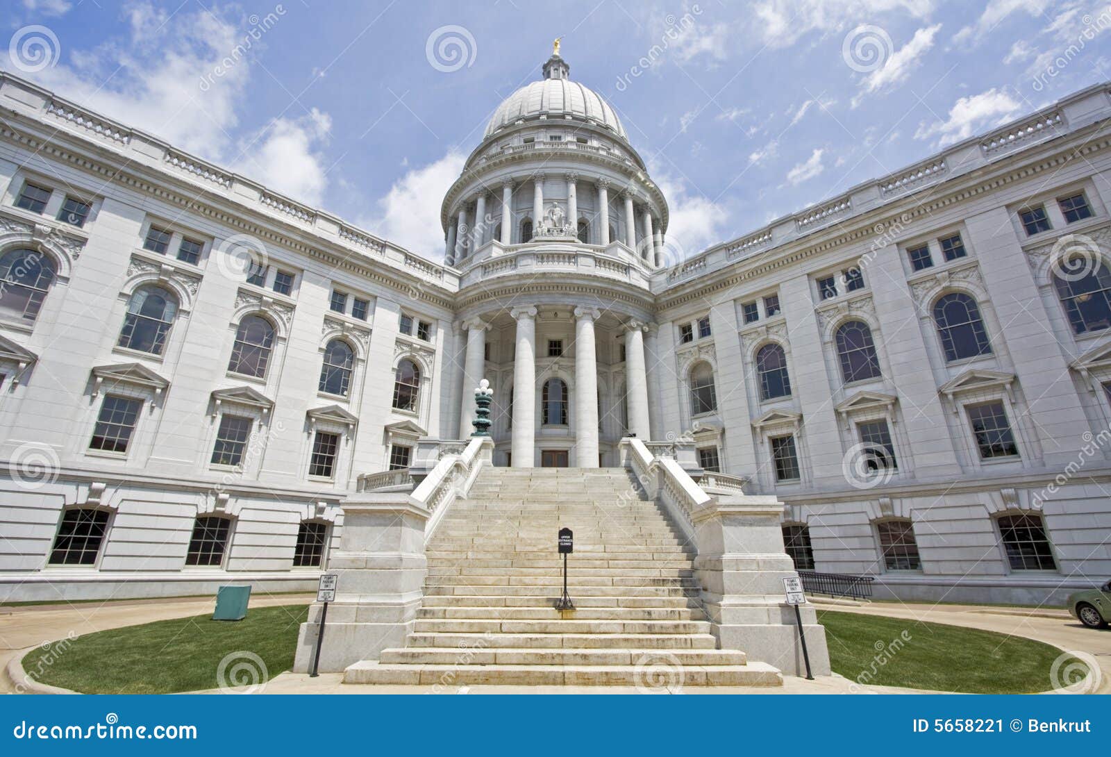 Madison, Wisconsin - Capitolio Del Estado Imagen de archivo - Imagen de ...