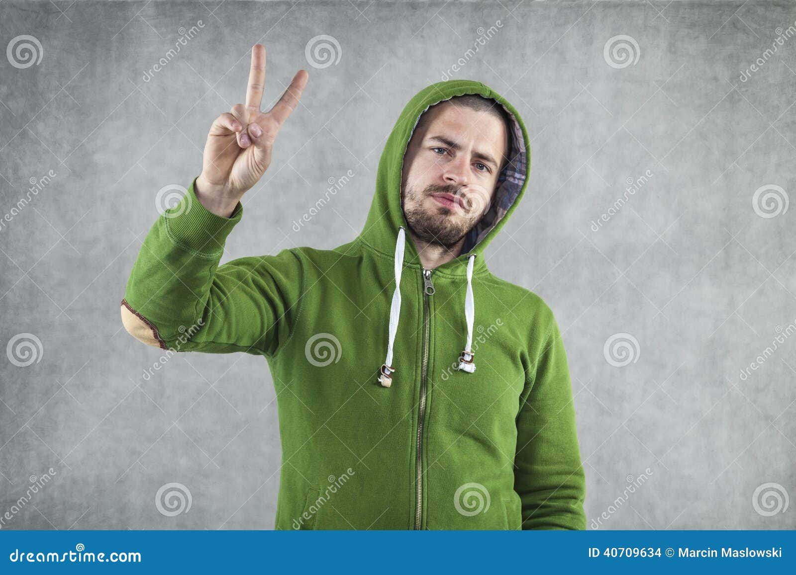 Madman stock photo. Image of fanatic, green, felon, face - 40709634