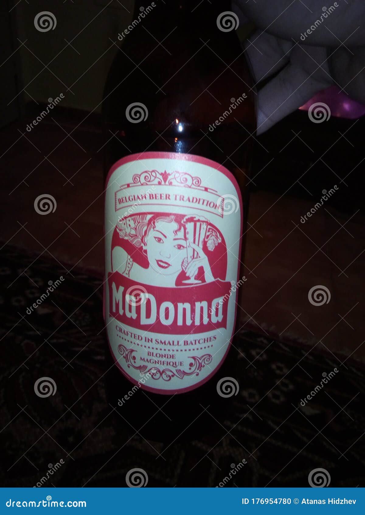 Madonna editorial image. Image of dark, beer, bottle - 176954780
