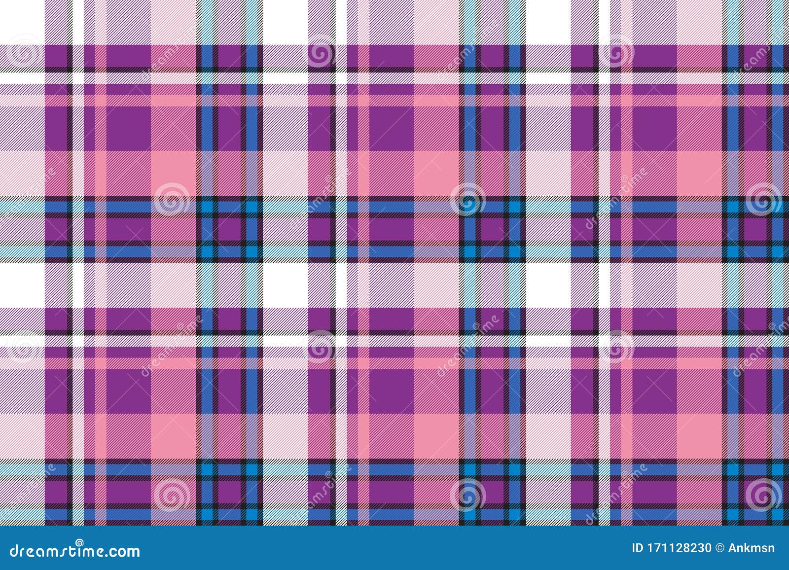 Madras Abstract Plaid Seamless Pattern Stock Vector - Illustration of ...