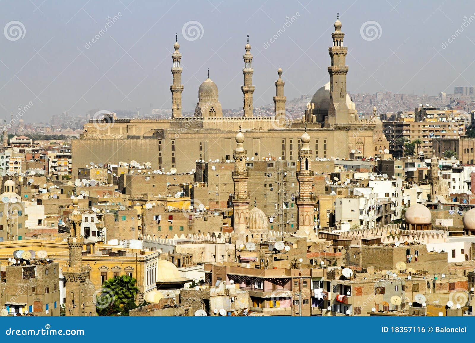 Madrasa of Sultan Hassan stock photo. Image of cairo - 18357116