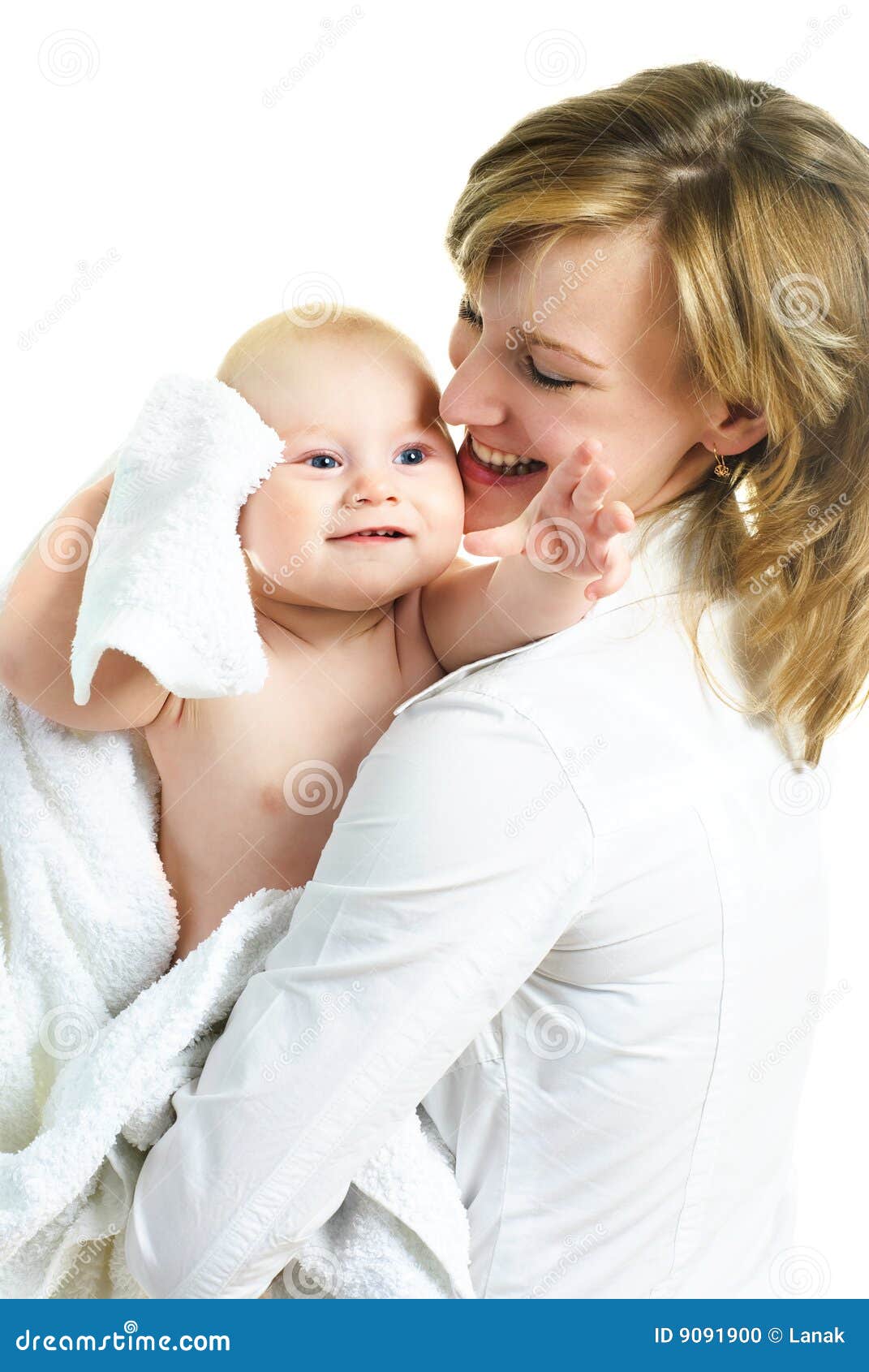 Madre con su bebé foto de archivo. Imagen de muchacha - 9091900