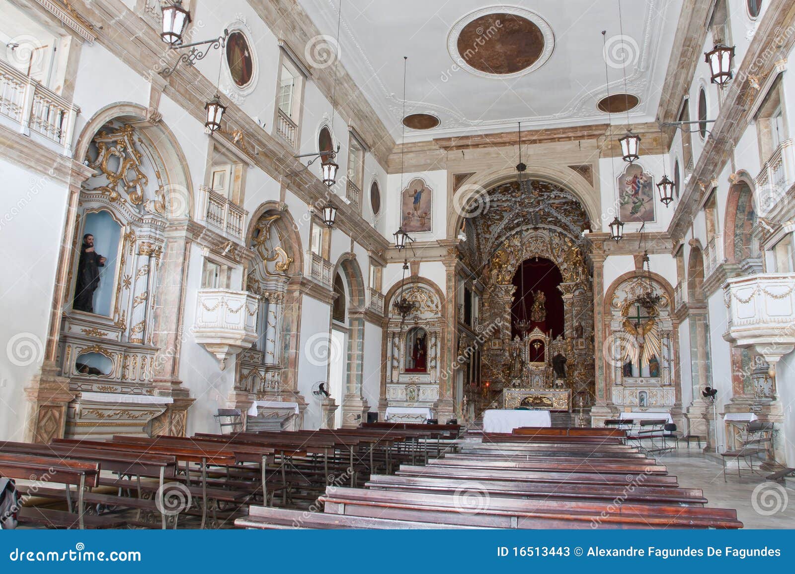 Madre De Deus Church in Recife Stock Image - Image of madre, wood: 16513443