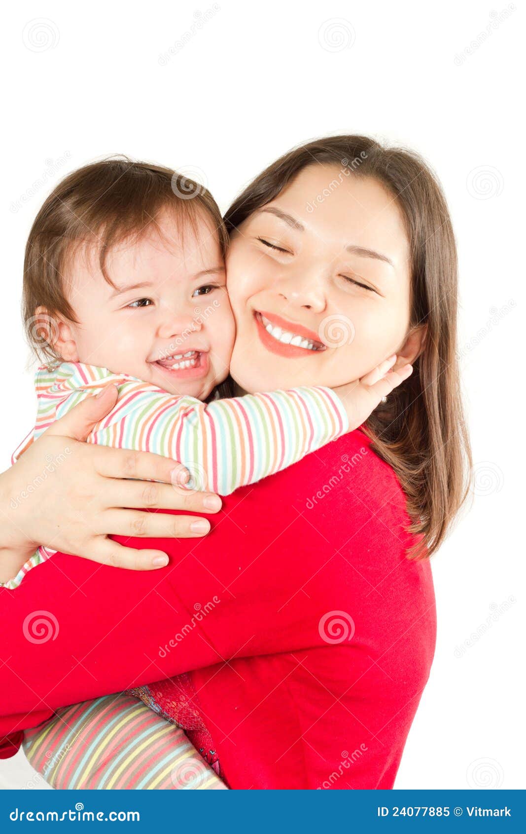 Madre y bebé imagen de archivo. Imagen de madre, padre - 24077885