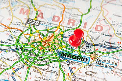 Madrid stock image. Image of capital, atlas, place, city - 20751829