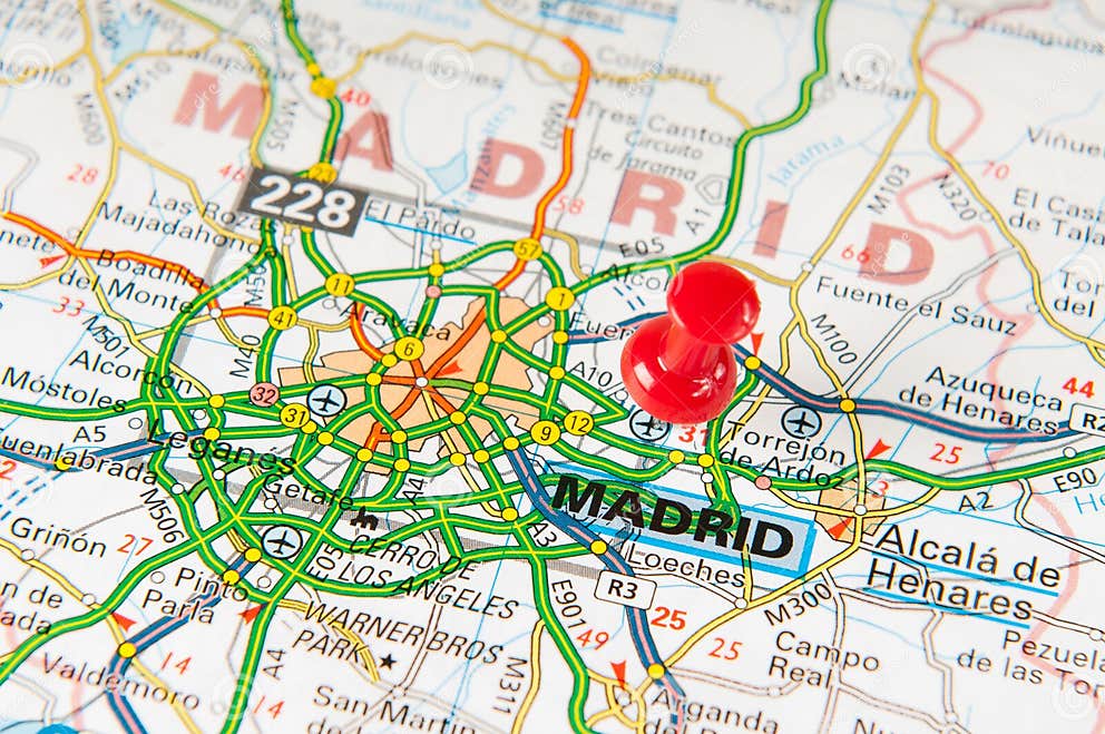 Madrid stock image. Image of capital, atlas, place, city - 20751829
