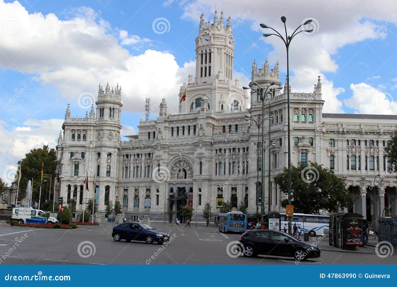 Madrid editorial image. Image of europe, building, capitol - 47863990