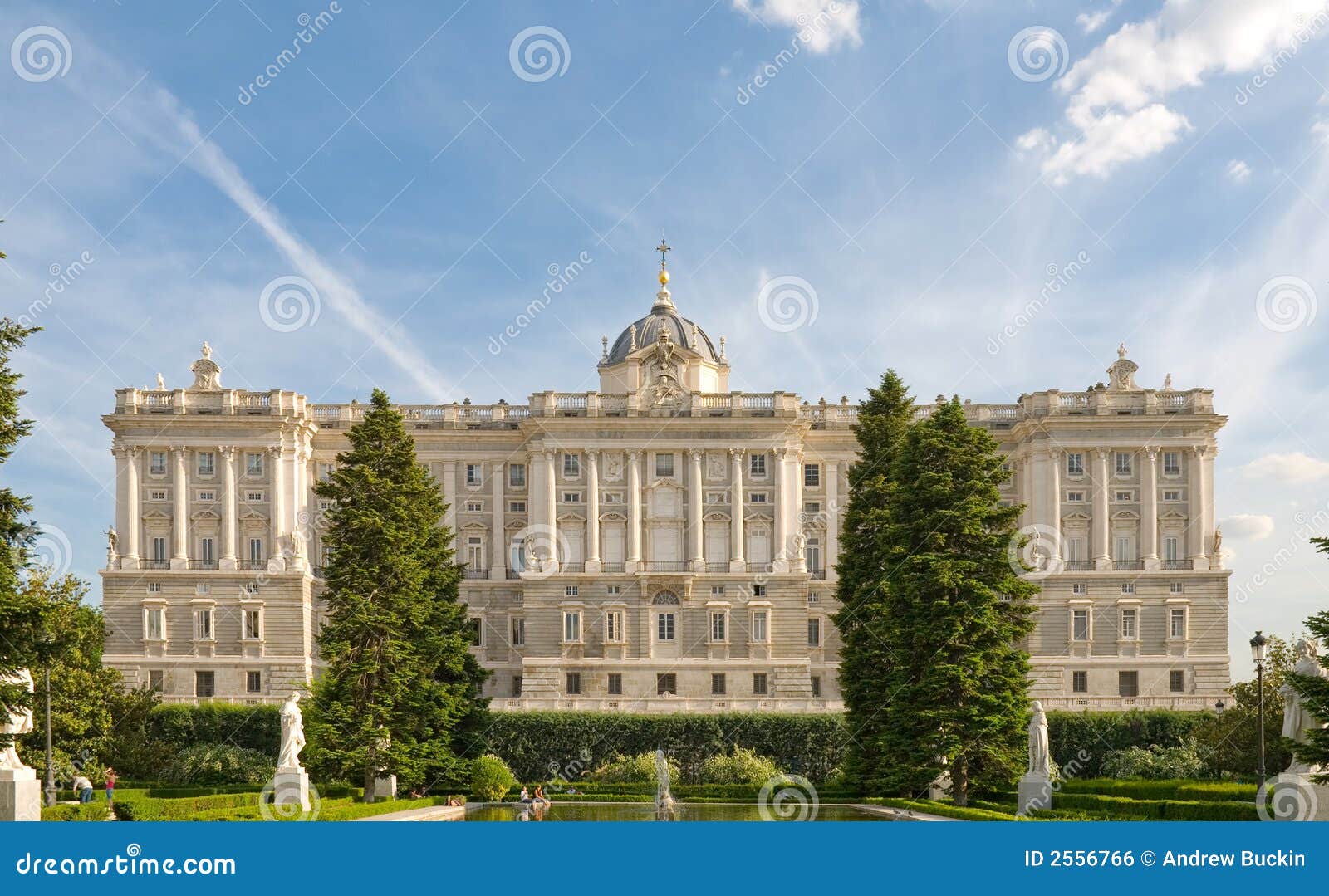 Madrid - Palace Real stock photo. Image of beauty, construction - 2556766