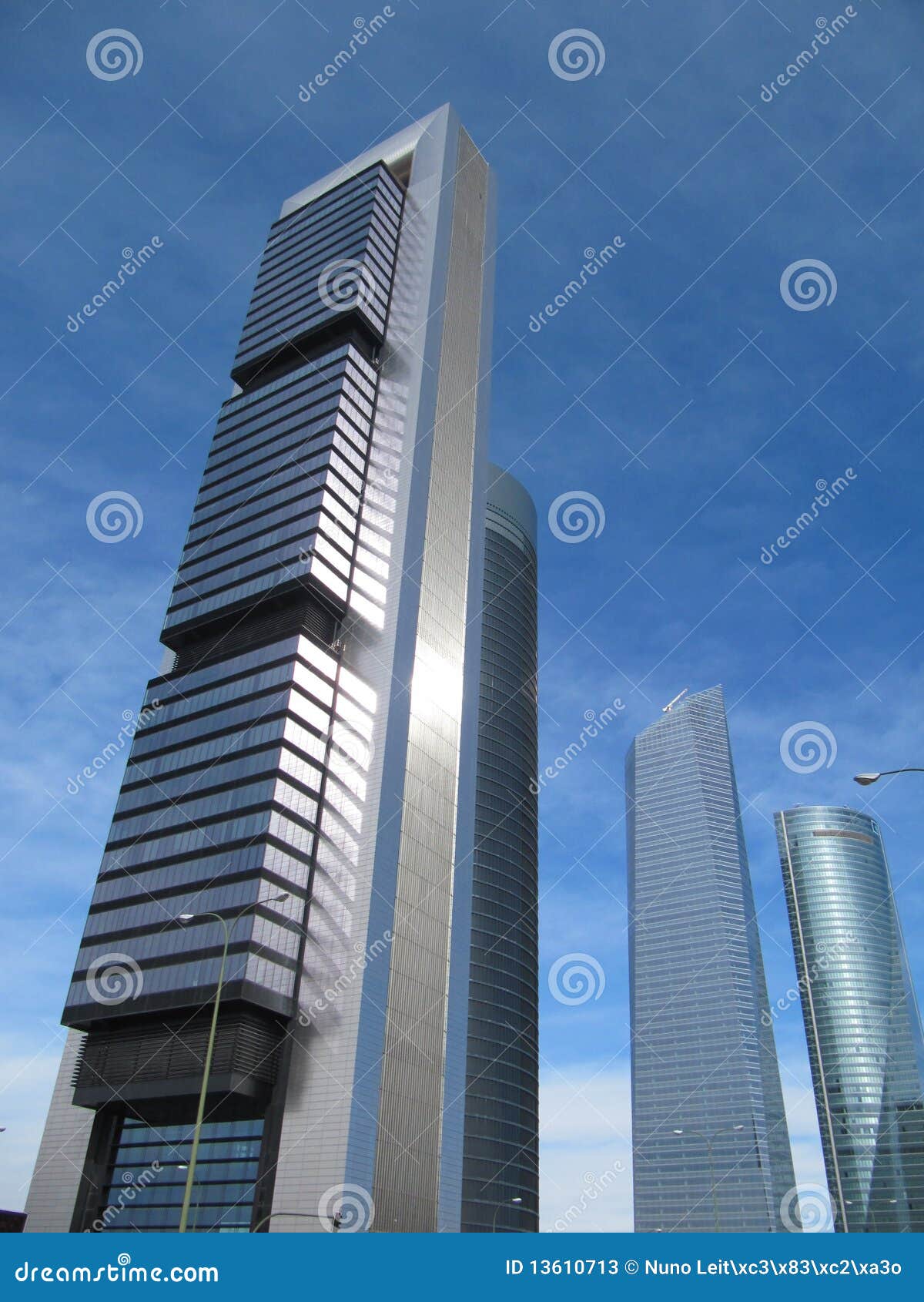 Madrid quatro torres editorial stock photo. Image of madrid - 13610713