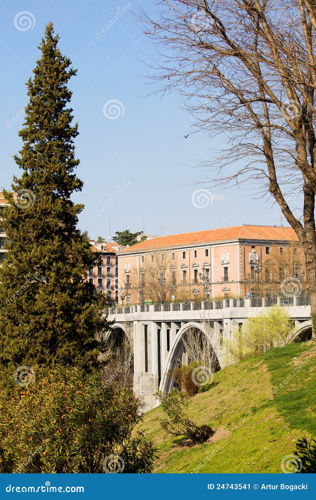 Madrid Scenery stock image. Image of city, road, madrid - 24743541