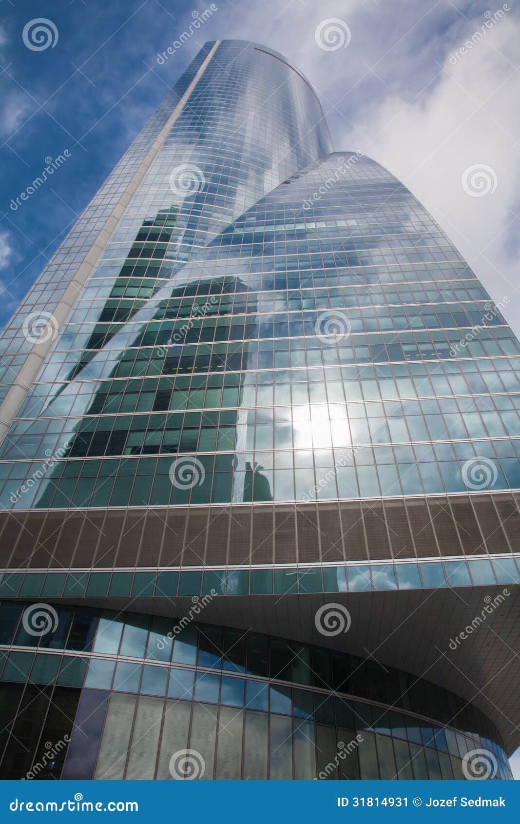 Madrid - Skyscraper Torre Espacio Stock Image - Image of skyscraper ...
