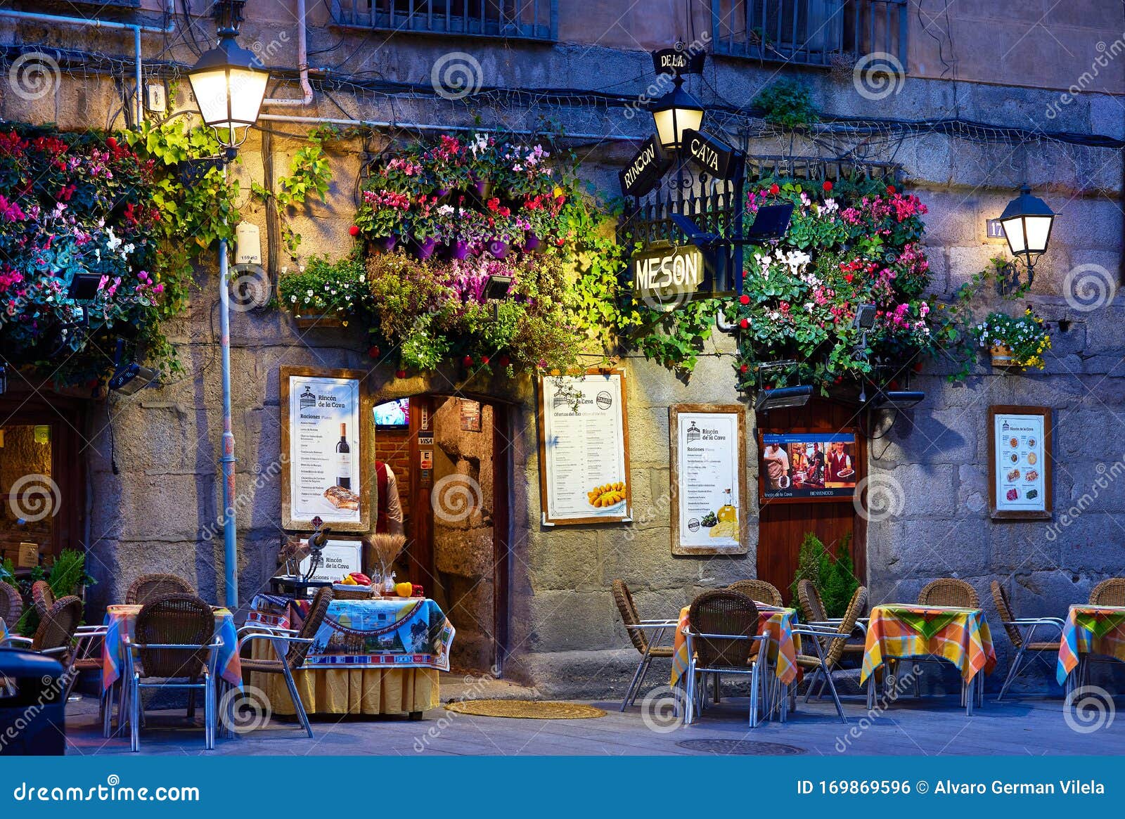 A Meson of Madrid Downtown. Madrid, Spain Editorial Photo - Image of ... A Meson of Madrid Downtown. Madrid, Spain Editorial Photo - Image of ...