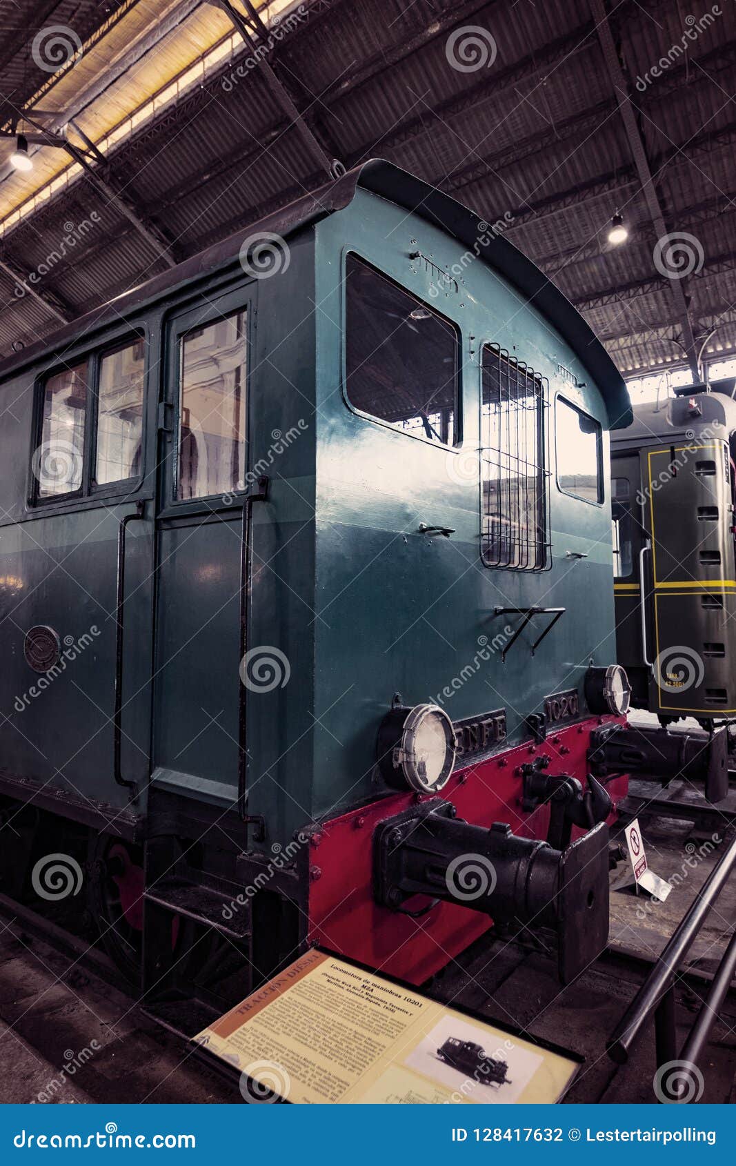 Interior Carriages of the Train Compartment in the Museum of the ...