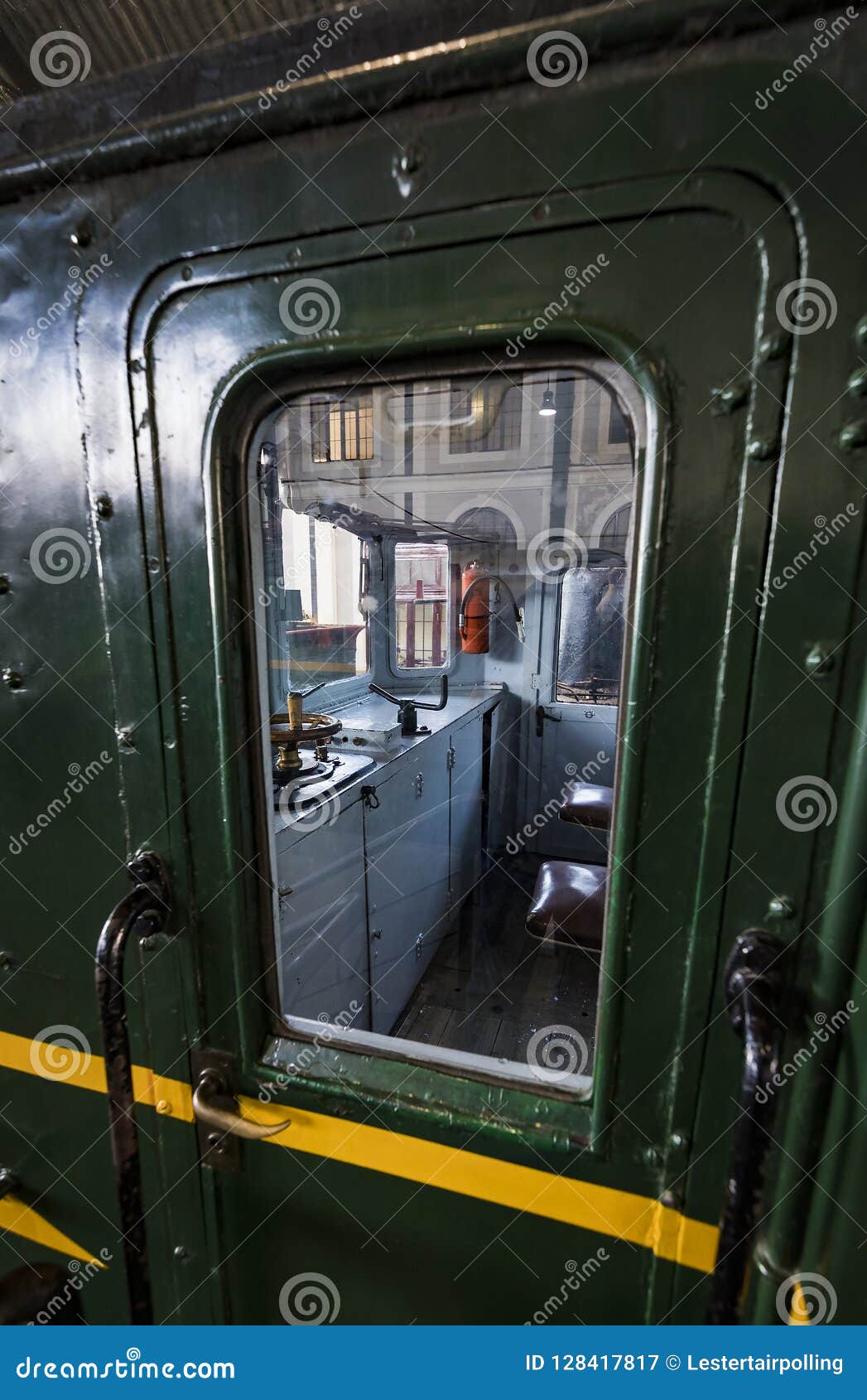 Interior Carriages of the Train Compartment in the Museum of the ...