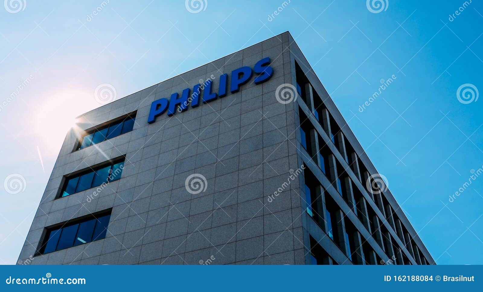 Facade of Philips HQ in Sanchinarro, Madrid, Spain Editorial Stock ...