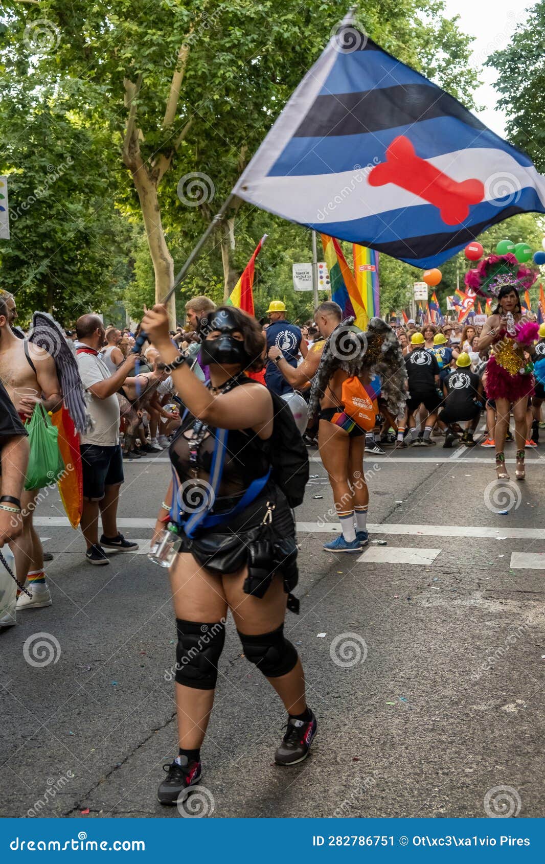 2023 07 01 Madrid, Spain. Pride Parade, this is the Climax of the ...