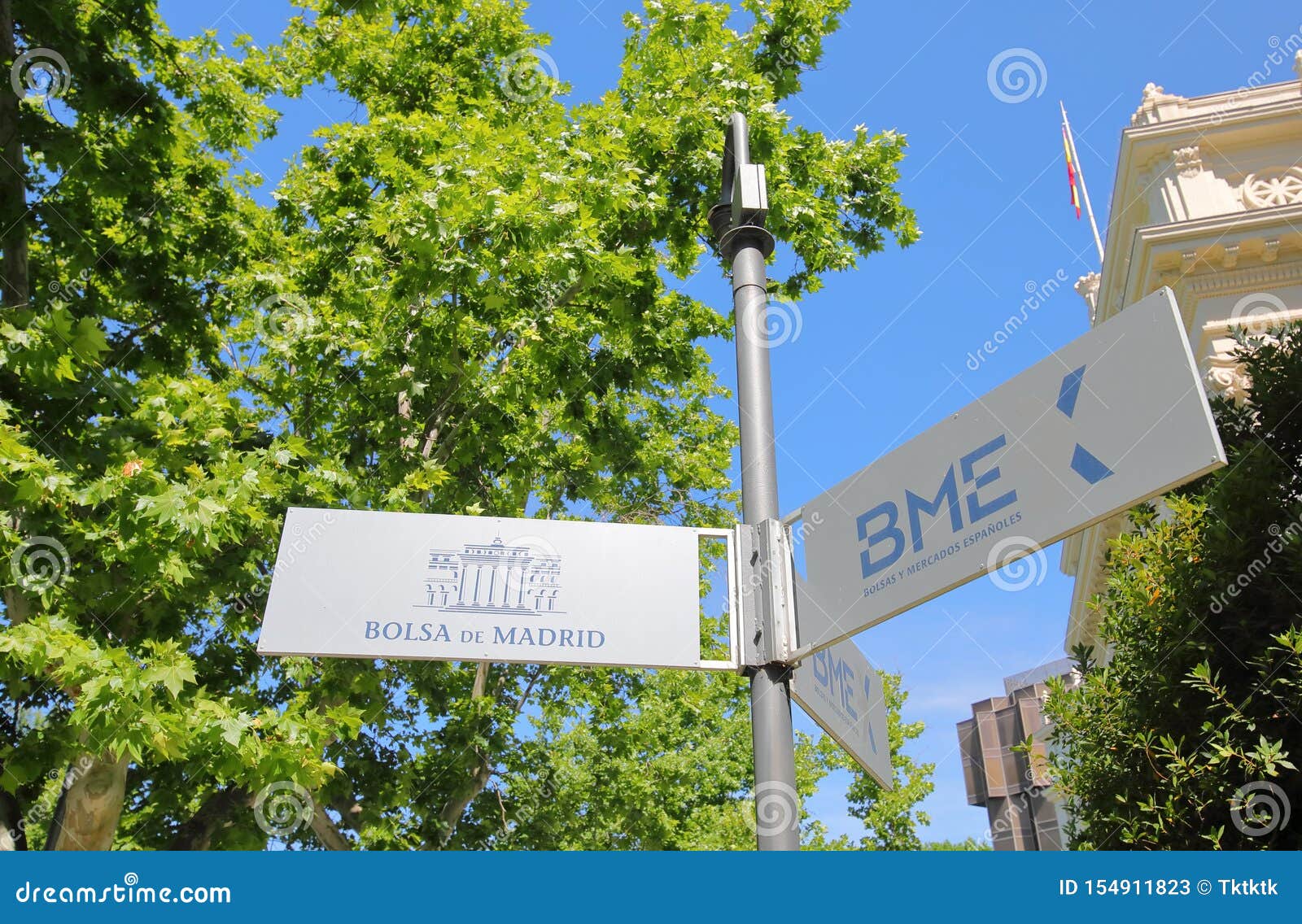 Madrid Stock Exchange BME Madrid Spain Editorial Stock Photo - Image of ...