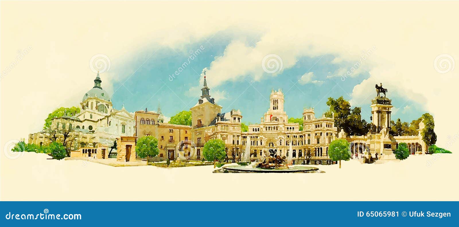 Madrid Cartoons, Illustrations & Vector Stock Images - 16915 Pictures ...