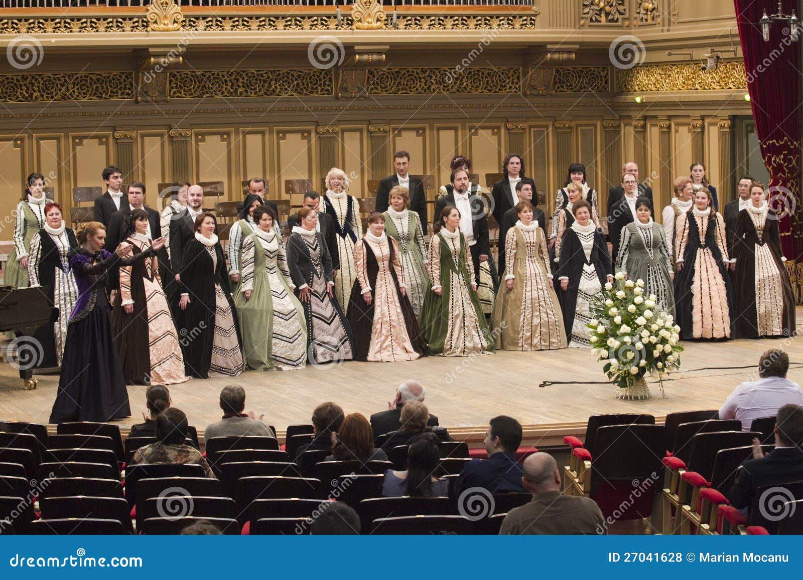 Madrigal photo stock éditorial. Image du robe, musique - 27041628
