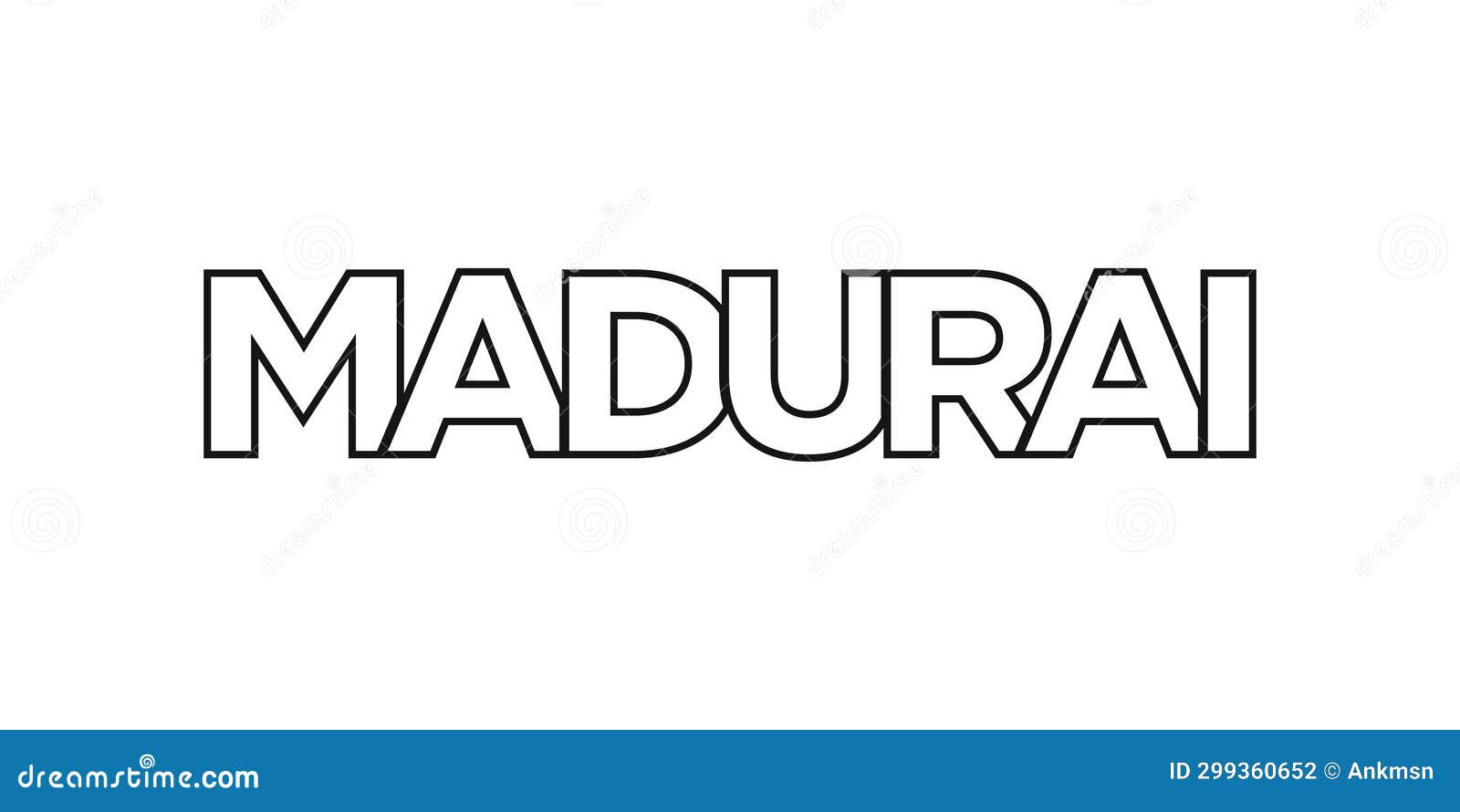 Madurai in the India Emblem. the Design Features a Geometric Style ...