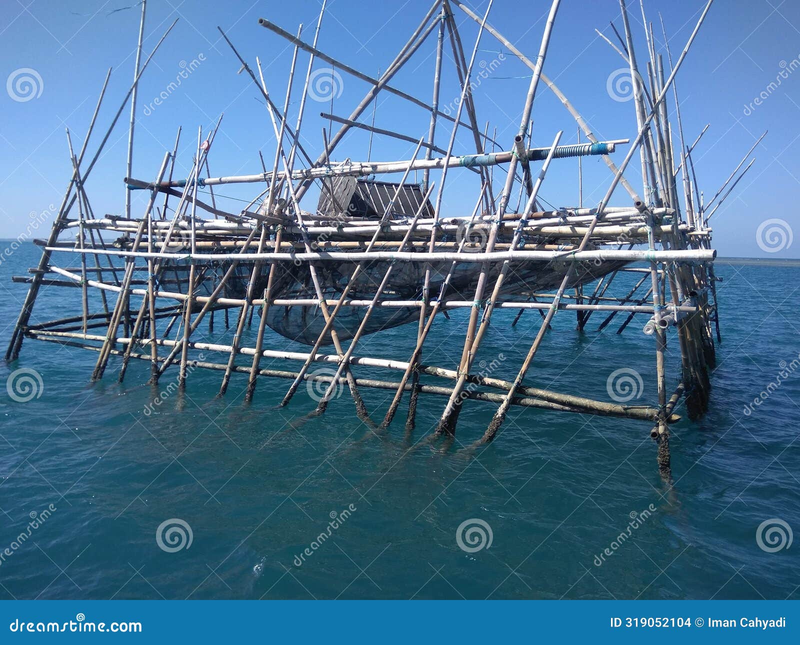 Madurese fishermen chart stock photo. Image of bamboo - 319052104