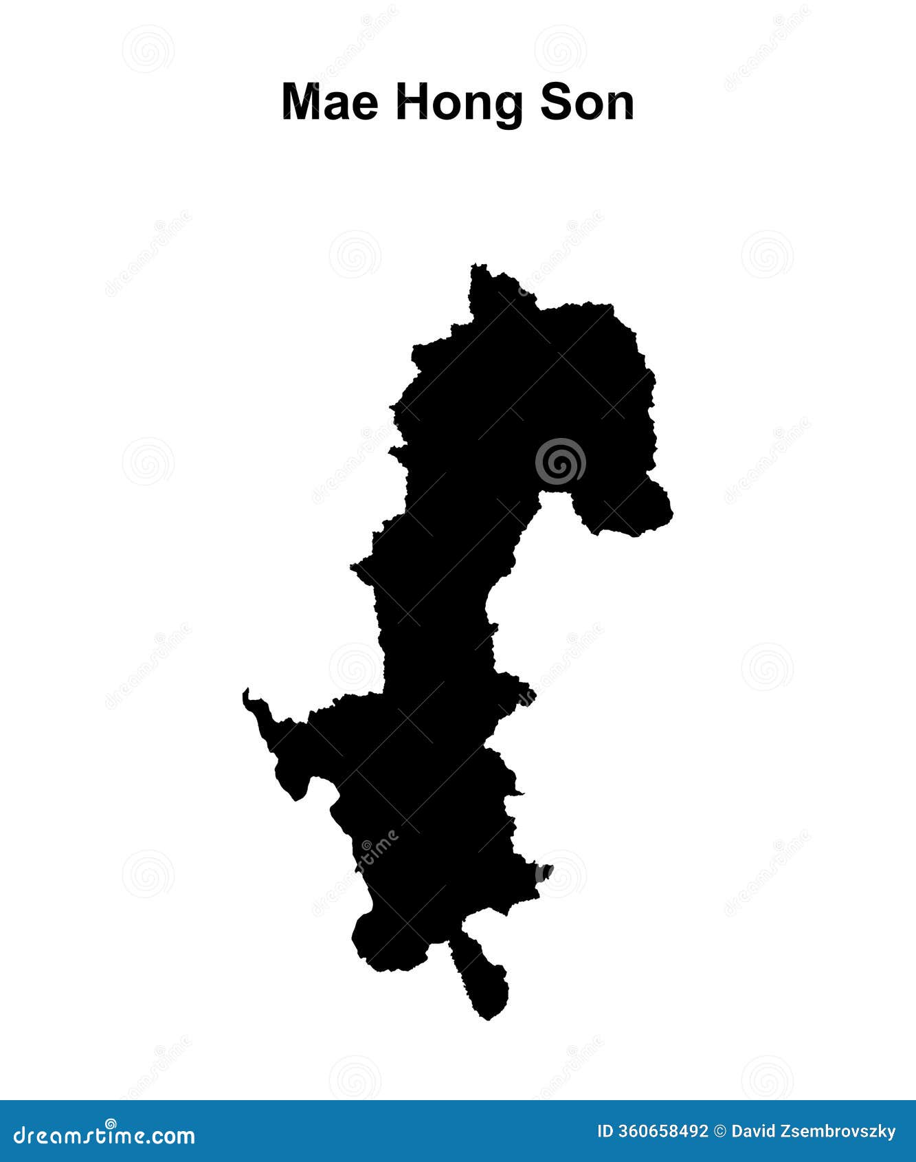 Blank Map Of Hong Kong. Districts Hong Kong Special Administrative ...