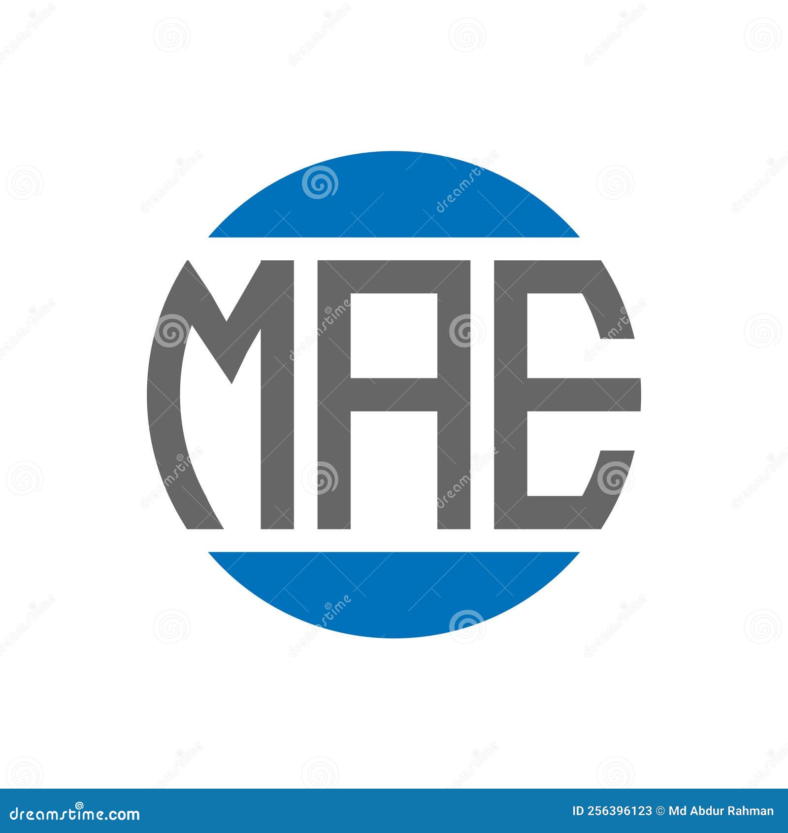 MAE Letter Logo Design on White Background. MAE Creative Initials ...