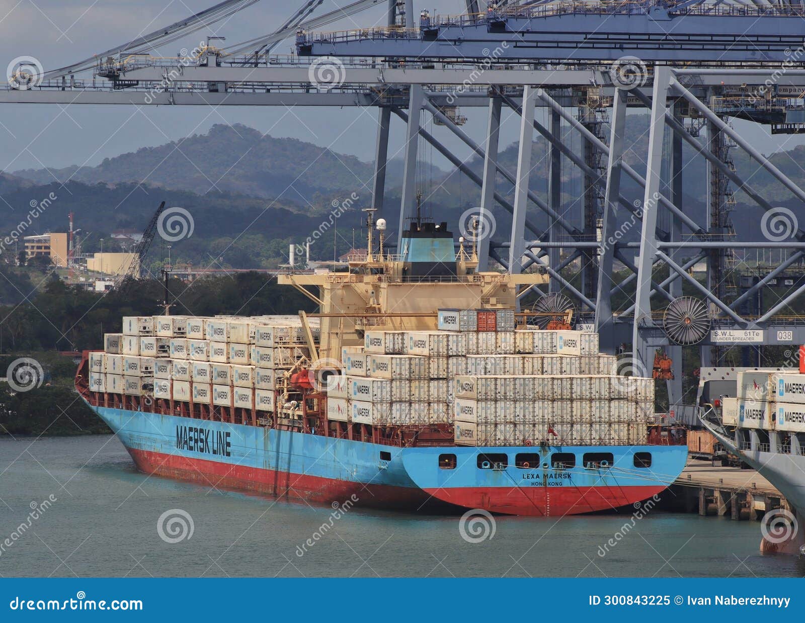 Balboa Port Container Terminal Editorial Photo | CartoonDealer.com ...