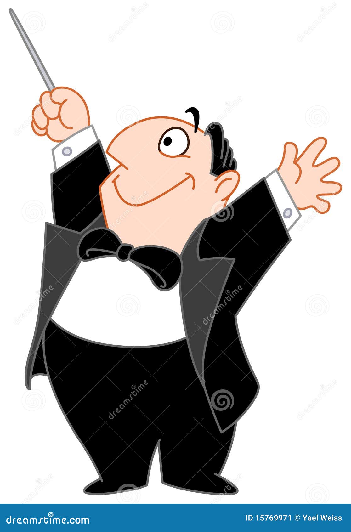 Maestro ilustração do vetor. Ilustração de mão, curva - 15769971