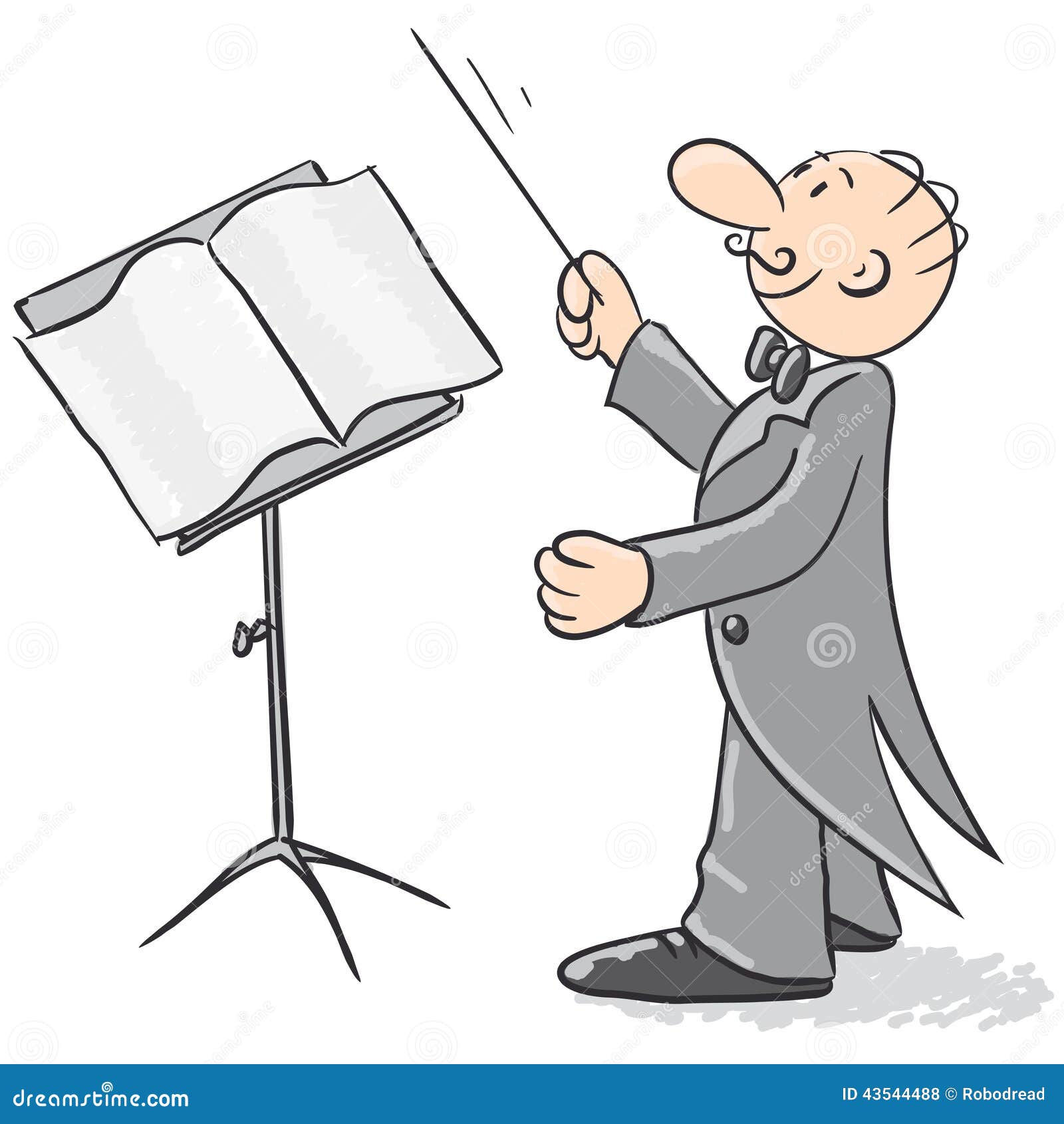 Maestro ilustração do vetor. Ilustração de sobressair - 43544488