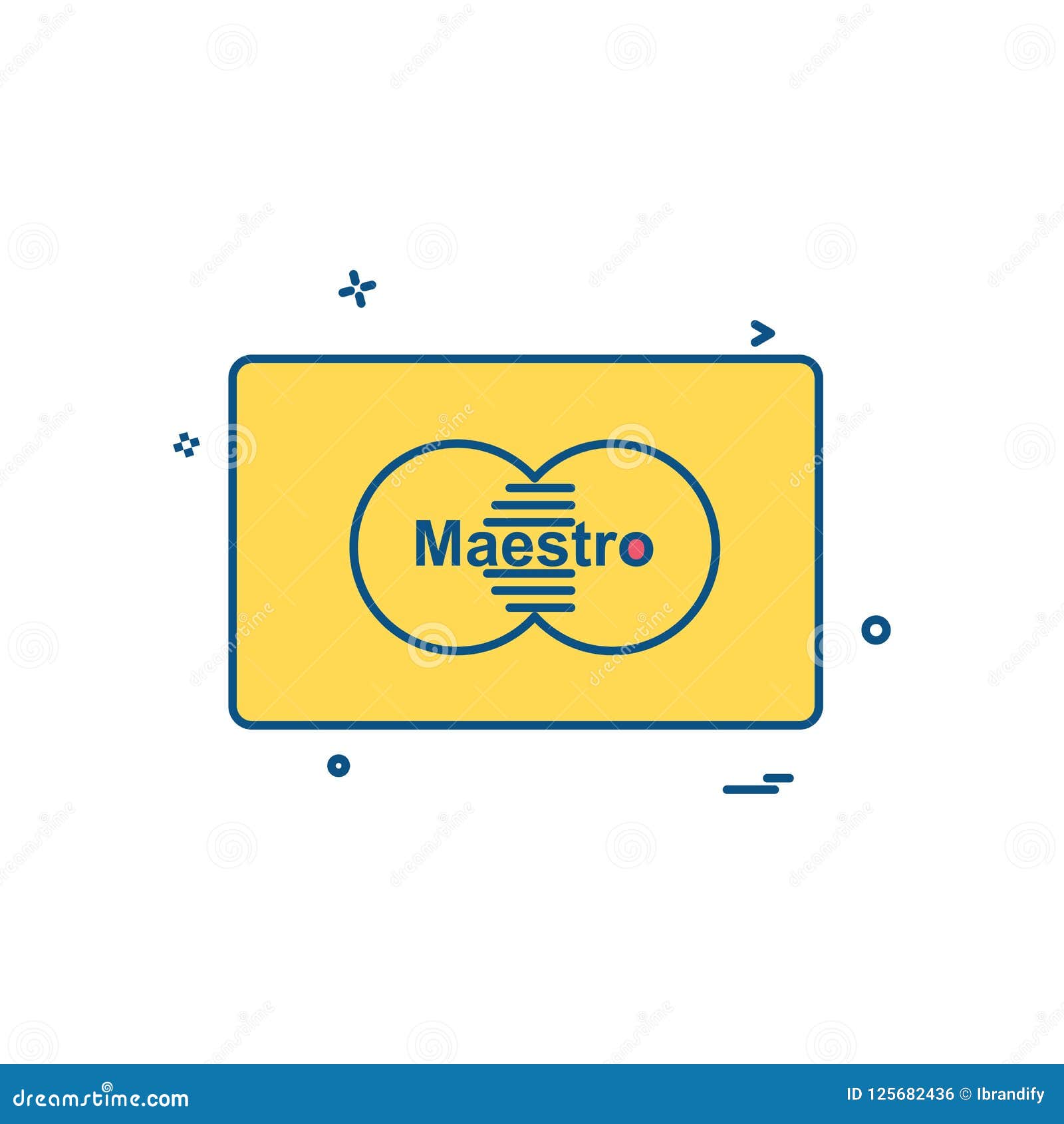 Maestro Vector Icon On White Background. Flat Vector Maestro Icon ...