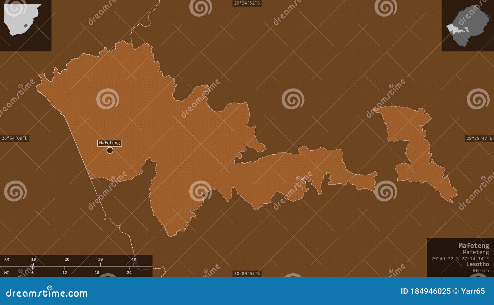 Mafeteng, Lesotho - Composition. Pattern Stock Illustration ...