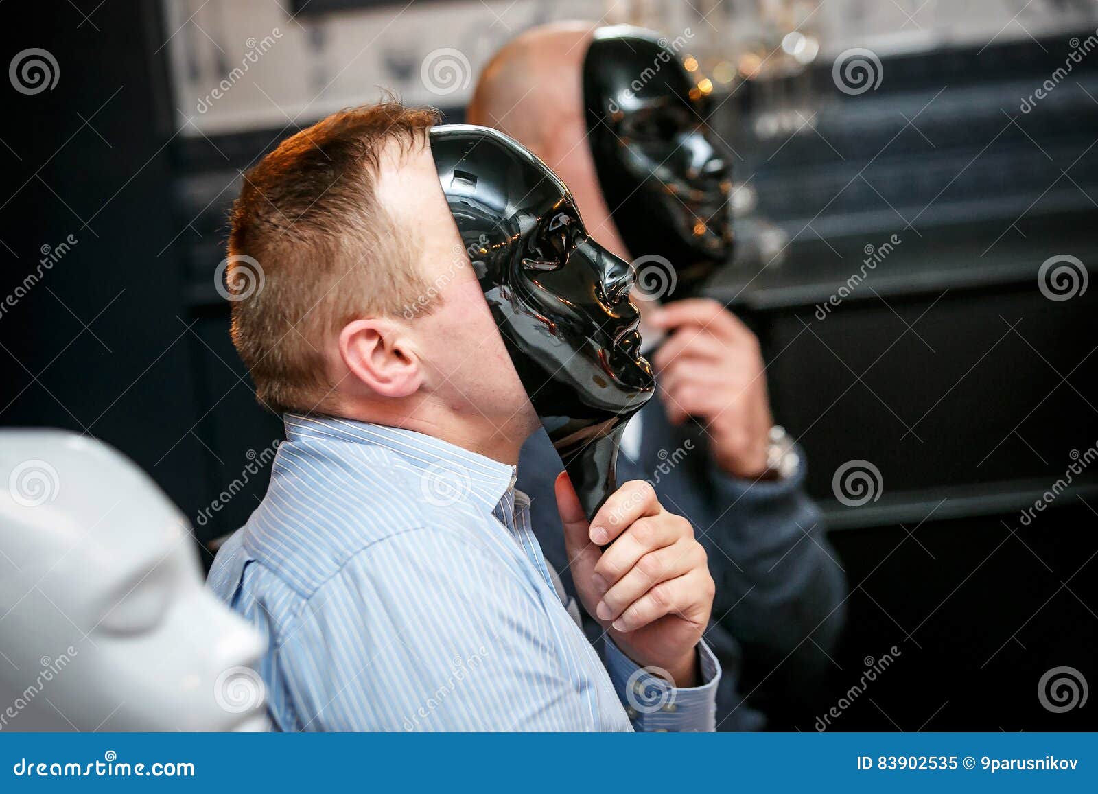 Mafia party in restaurant stock image. Image of couple - 83902535