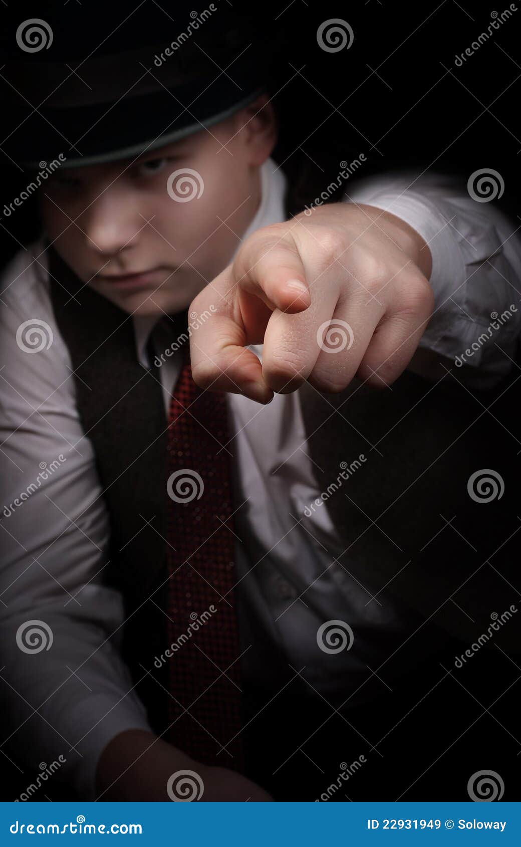 Mafia Remains in the Shadows Stock Image - Image of person, criminal ...