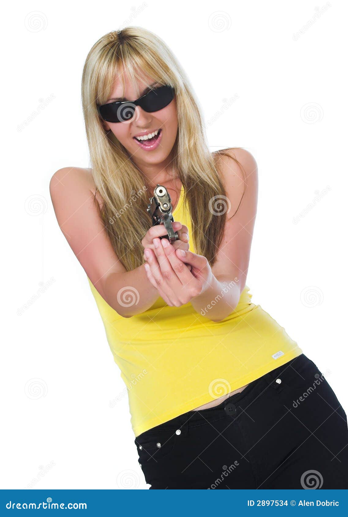 Mafia-Women stock photo. Image of armour, challenge, portrait - 2897534