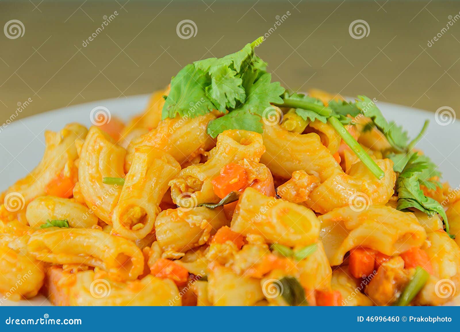 Magaroni stock photo. Image of sauce, magaroni, cheese - 46996460