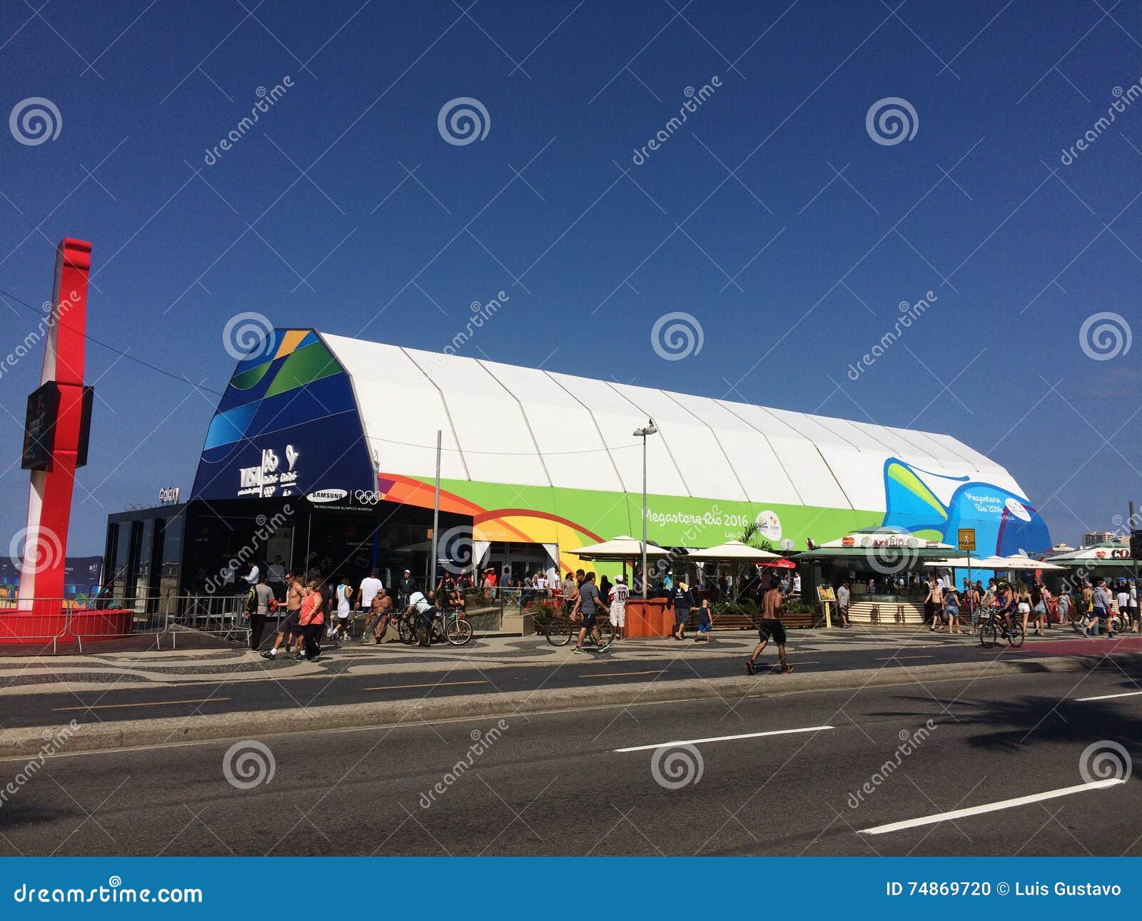 Magasin méga Rio 2016 image éditorial. Image of brésil - 74869720