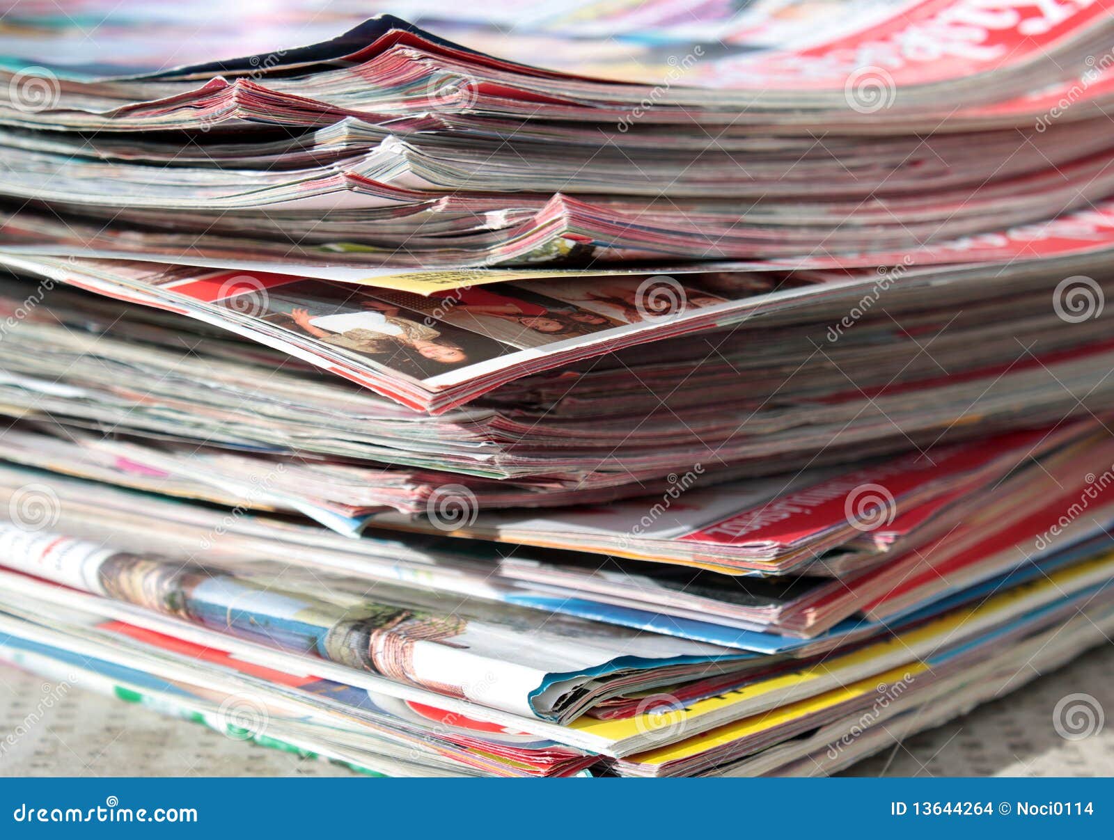Magazine stock photo. Image of journal, catalog, paper - 13644264