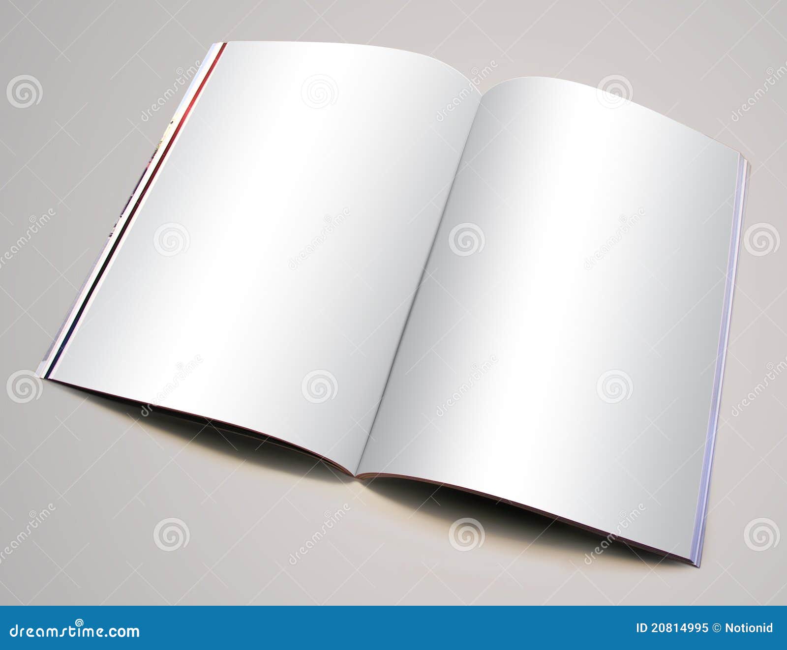 Magazine stock image. Image of pages, white, advertising - 20814995