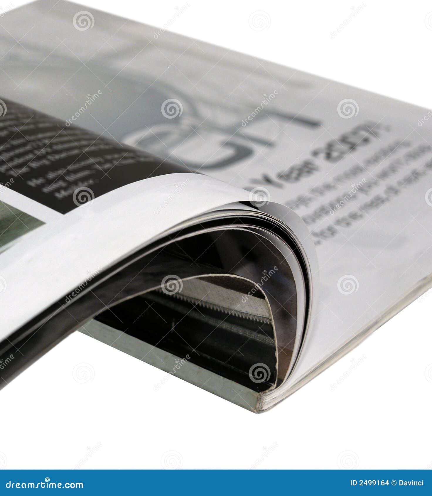 Magazine stock photo. Image of media, fold, print, page - 2499164