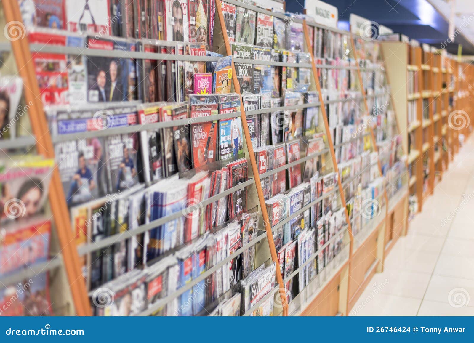 Magazine editorial stock image. Image of publication - 26746424