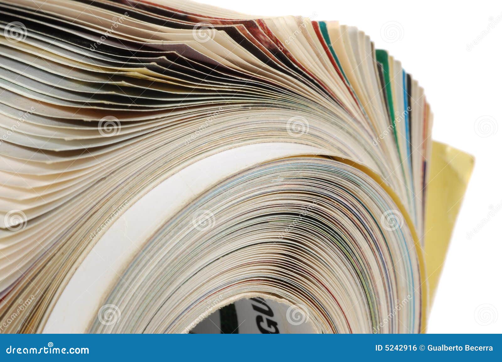 Magazine Background stock photo. Image of curl, closeup - 5242916