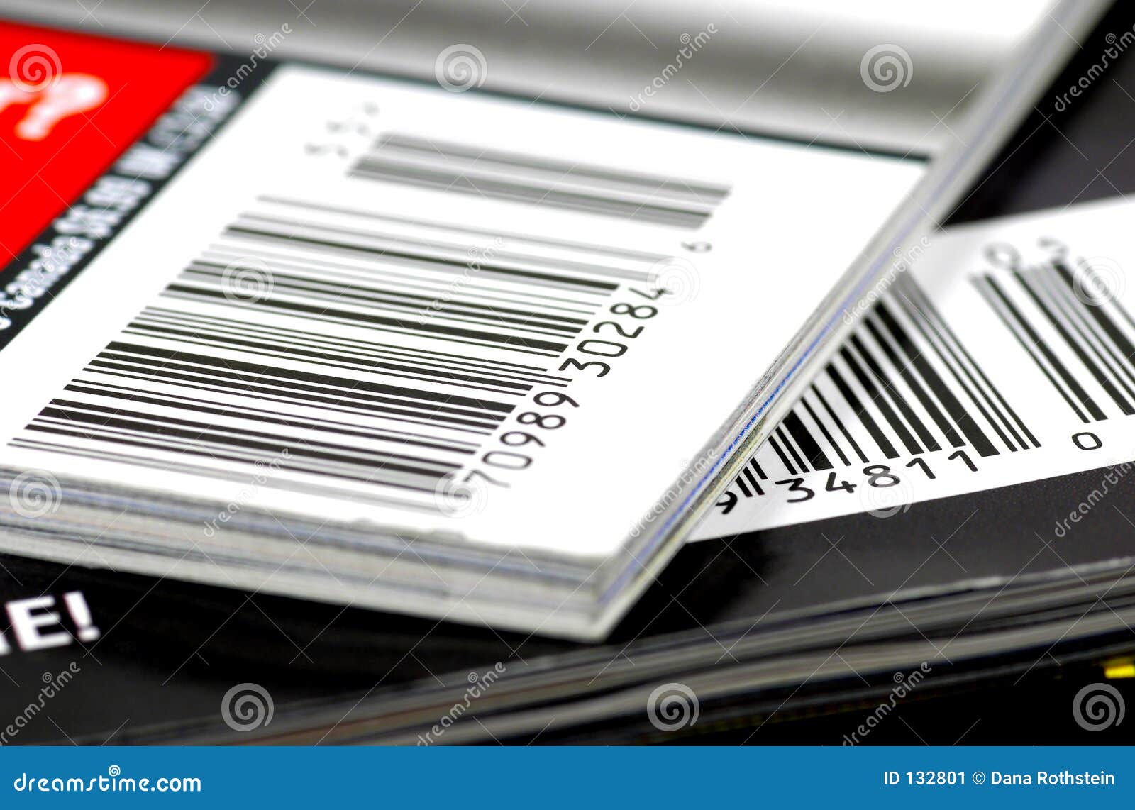 Magazine Barcodes stock image. Image of technology, barcode - 132801